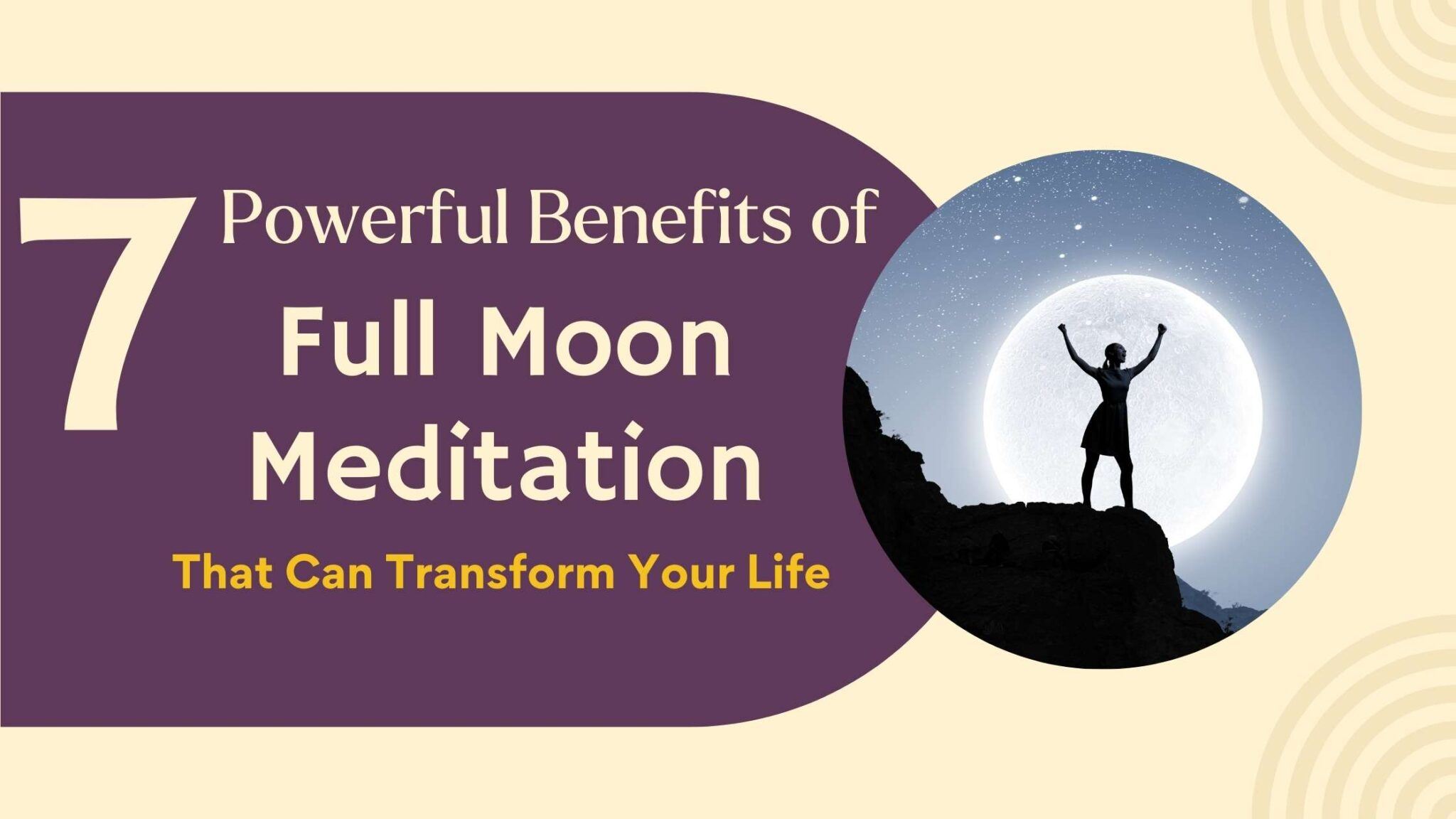 Full Moon Meditation for Healing & Transformation